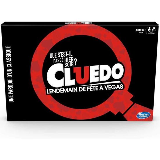 Hasbro Cluedo Lendemain de Fete a Vegas - Jeu de Societe de Plateau ...