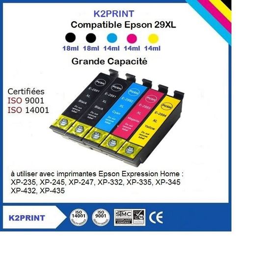 Cartouche encre epson XP-335 - Cdiscount Informatique