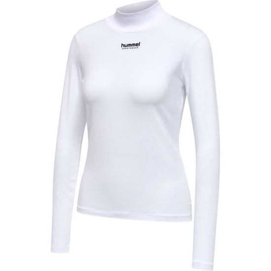 T-shirt manches longues femme Hummel Legacy Jazzlyn - white - XS White ...