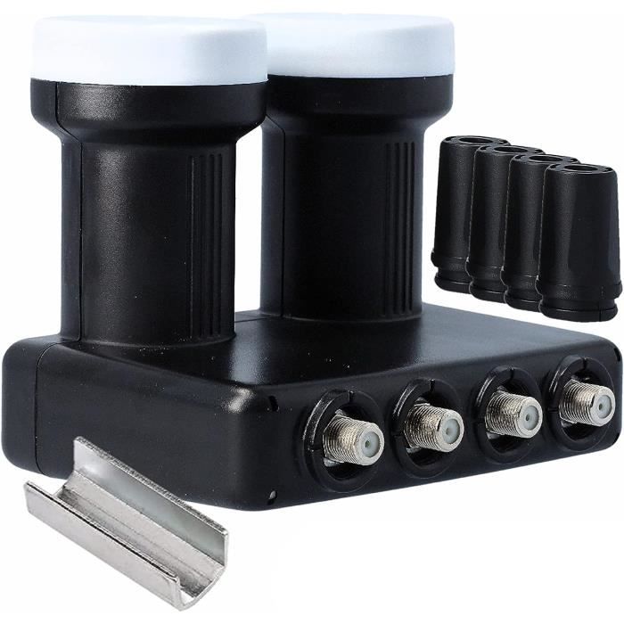 GSS Grundig Monoblock Quad LNB – 4 participants 2 satellitesAstra 19.2 ...