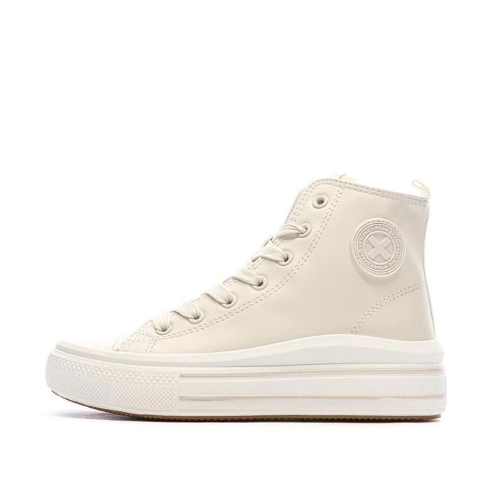 Baskets Beige Femme Xti 151065 Beige - Cdiscount Chaussures