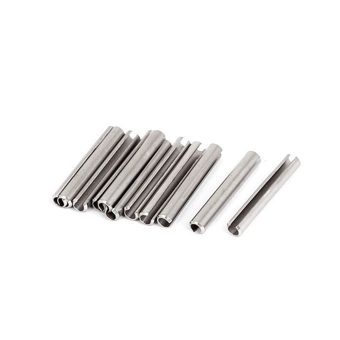 Goupille SOURCING MAP 10Pcs M4 x 30 mm Goupilles à Ressort Fendue en ...