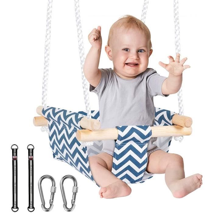 Balançoire pour bébé en bois, balançoire en bois, siège à bascule ...