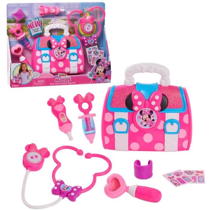 Jouet - Just Play Minnie Mouse - Set de médicaments - 8 pièces - Son et ...