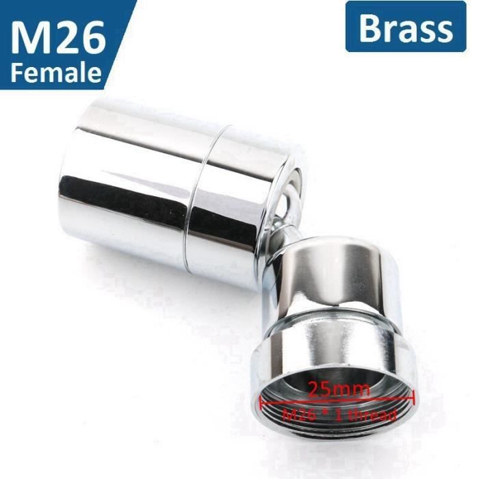 Robinet-raccord - Female - Aérateur rotatif 360° - Économie d'eau ...