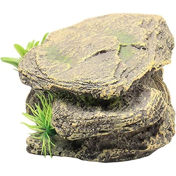 Reptile Hides Caves, Abri pour Tortue, Reptile Rock Habitat décoration ...
