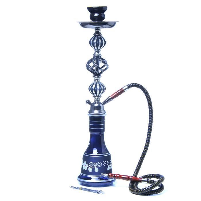 Chicha,tuyau simple pour Shisha Hookah, avec bol de saveur et pince à ...