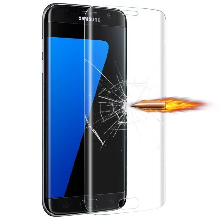 Cophone Film protection écran en verre trempé Samsung Galaxy S7 Edge ...
