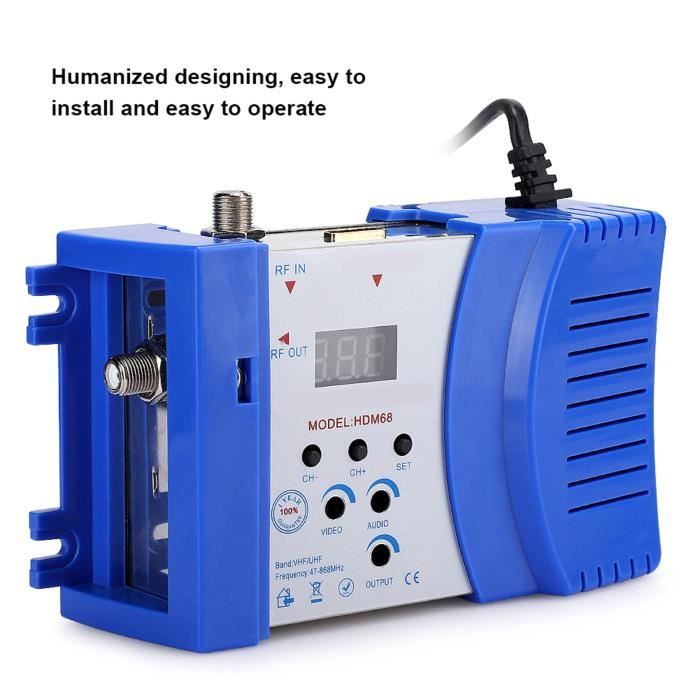 Modulateur HD - FDIT - Hdm68 - Niveau de sortie réglable - Fréquence ...