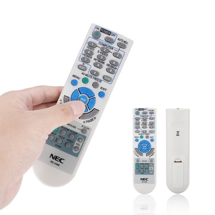 Télécommande universelle pour projecteur NEC RD-448E - FDIT - Longue ...