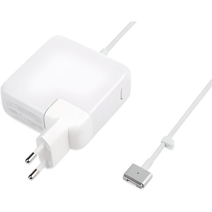 Chargeur pour Apple Macbook Pro Retina A1398 20V 4.25A 85W MagSafe 2 (5 ...