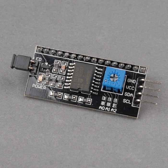Pour Arduino IIC I2C Interface série carte LCD1602 - Cdiscount Bricolage Pour Arduino IIC I2C Interface série carte LCD1602 - Cdiscount Bricolage