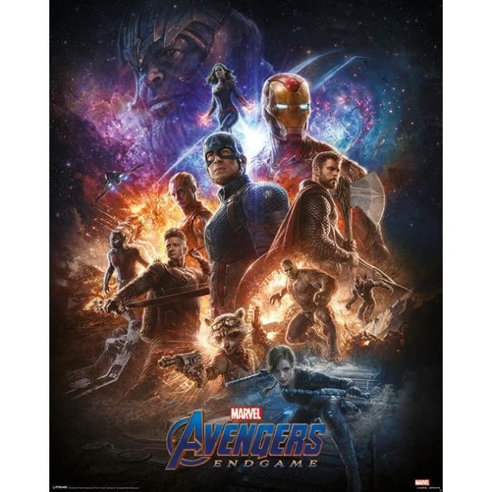 P.Derive MARVEL - Mini Poster 40X50 - Avengers: Endgame - Cdiscount Maison