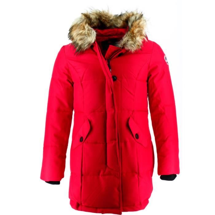 Parka Helvetica RIHANA ORIGINAL EDITION Rouge Rouge - Cdiscount Prêt-à ...
