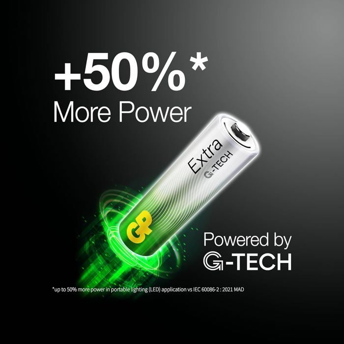 Piles alcalines type D/LR20 1,5 V–Lot de 8,longue durée et haute ...