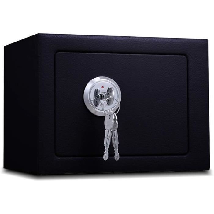 Coffre Fort a Clef, Coffre-Fort mécanique Serrure Haute sécurité en ...