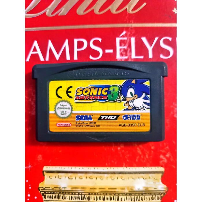 Sonic Advance 3 – Jeu Game Boy Advance GBA – Cartouche seul PAL EUR ...