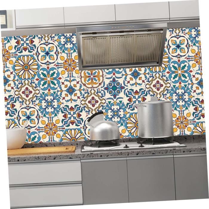 10 Pièces Carrelage Au Sol Autocollants Décorations D'Automne Pour La ...