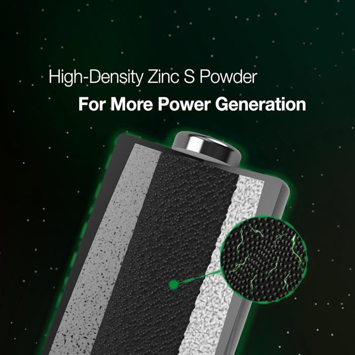 Piles alcalines type D/LR20 1,5 V–Lot de 8,longue durée et haute ...