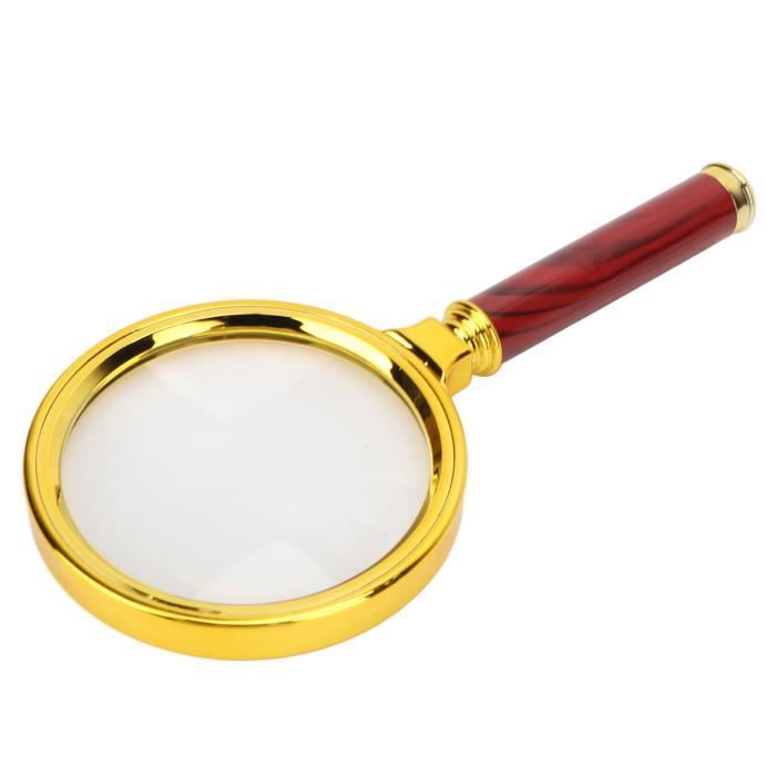 Hililand Loupe à main Loupe de poche 7X Loupe électrolytique portable ...