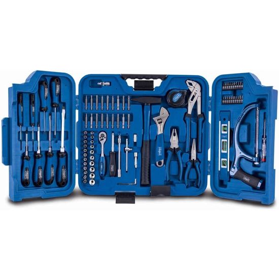 Scheppach Coffret à outils TB99 – Coffret multi outils – 90 pièces ...