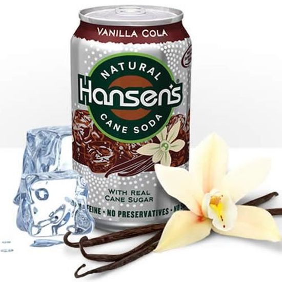 Hansen's Vanilla Cola 12 FL OZ (355ml) - 24 Cans[Import US] - Cdiscount ...