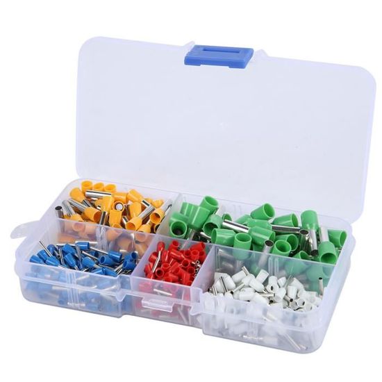 EJ.life borne de fil 400 pièces borne de sertissage connecteur de câblage isolé borne de ...