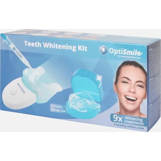 OPTISMILE Kit de Blanchiment des dents 3 seringues de gel - Cdiscount ...