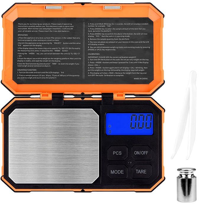 Balance de Précision 500g / 0.01g Balance fine numérique Balance de ...