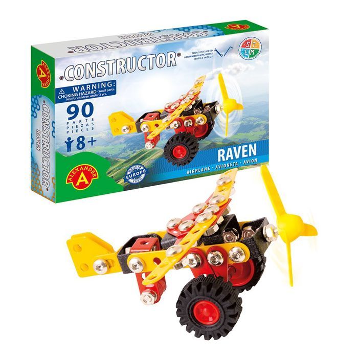 Alexander Toys - Constructor Raven - Avion - Cdiscount Jeux - Jouets