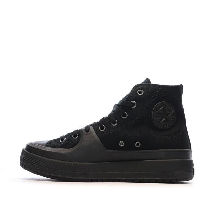 Baskets Noires Homme Converse All Star Construct Noir - Cdiscount ...