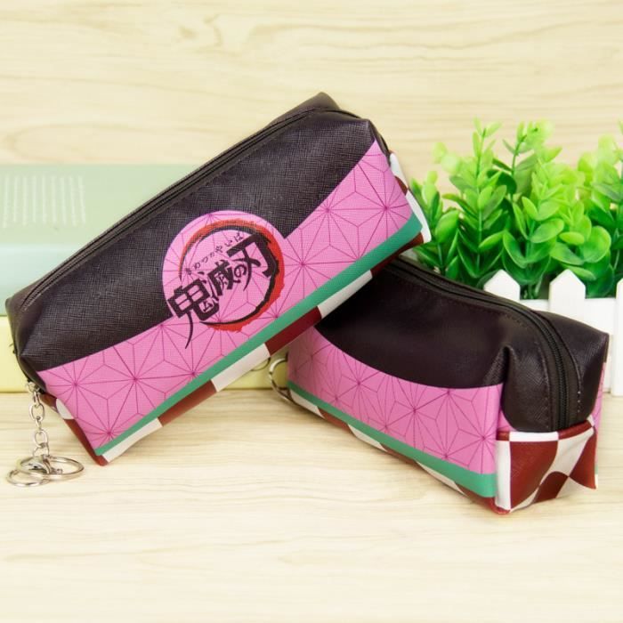 Douziyuansu - Anime Demon Slayer Pencil Case Wallet Storage Bag Office ...