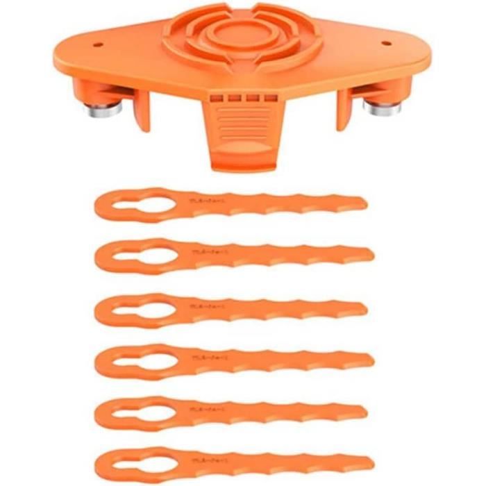 Ensemble De Têtes De Débroussailleuse + Lames De Coupe Pour ...