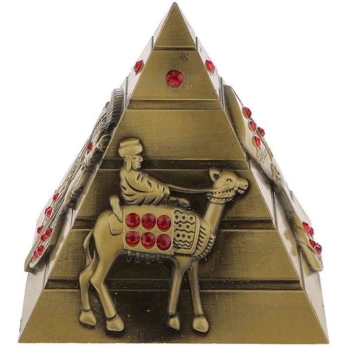 Sculptures Décoratives Objets De Décoration Métal Ancienne Pyramide ...
