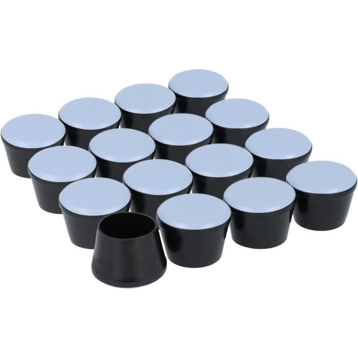 Gleitgut 16 X Embouts Tube 22 Mm Avec Patin Téflon Embout De Chaise ...