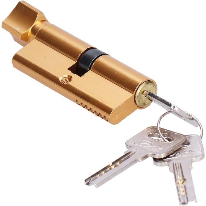 Cylindre de Serrure à Clé Serrure Euro Haute Sécurité Serrure à ...