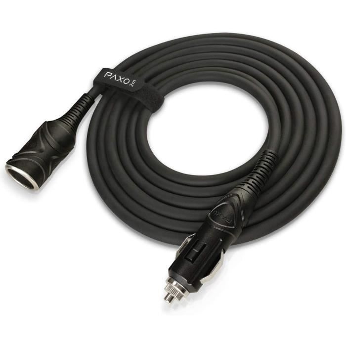 10m de câble de rallonge KFZ 12V, rallonge, fusible 15A, câble en ...