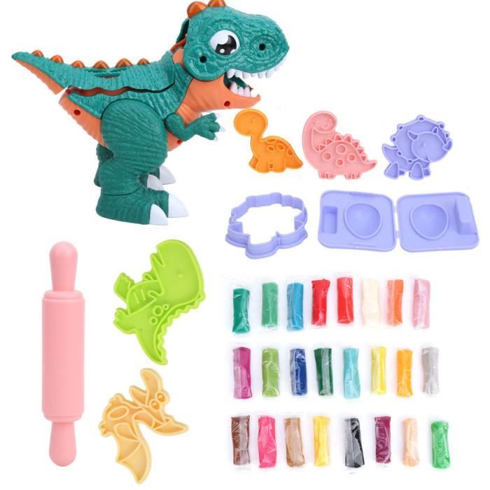 Drfeify Moule de pâte à modeler de dinosaure Jouet de Pâte à Modeler ...