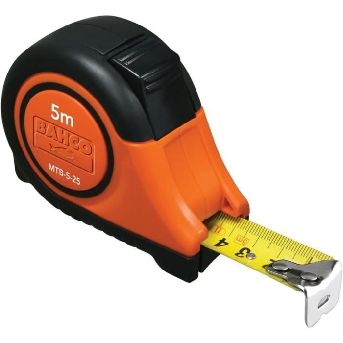 Mtb-5-25-M - Metre Ruban 5M 25Mm Magnetique[u423] - Cdiscount Bricolage