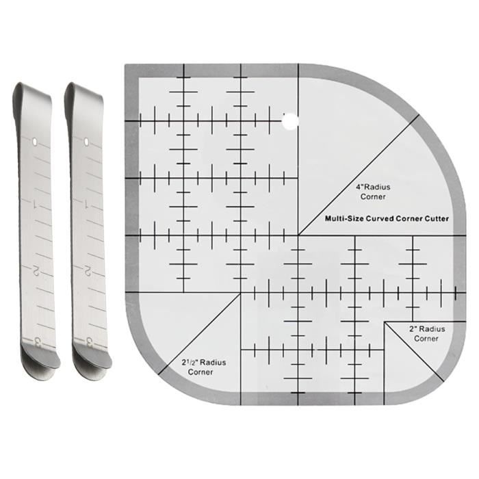 Règle D'Angle Incurvée Pour Courtepointe, Modèles De Couture À Bords ...