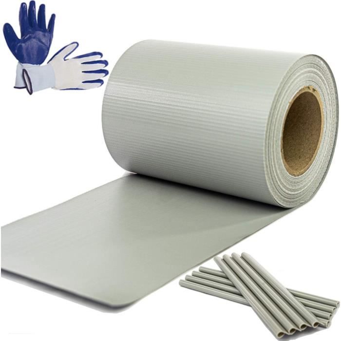 Brise-Vue Pour Clôtures Rigides De Jardin - Bandes De Protection En Pvc ...
