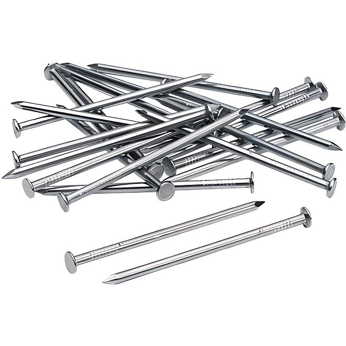 pate pointe tete plate acier galvanise