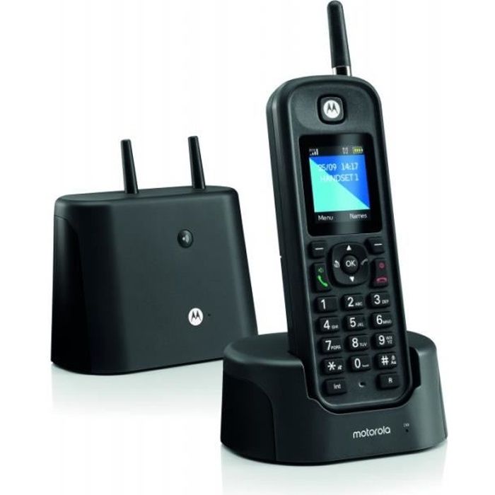 Motorola O211BXBK téléphone numérique sans fil . Noir - Cdiscount ...