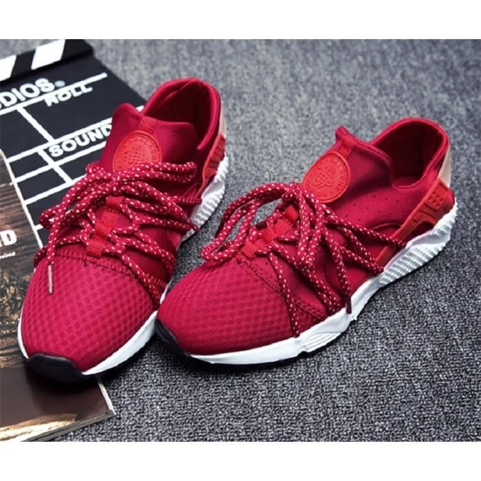 Hommes pour chaussures de sport rouge rouge - Cdiscount Chaussures