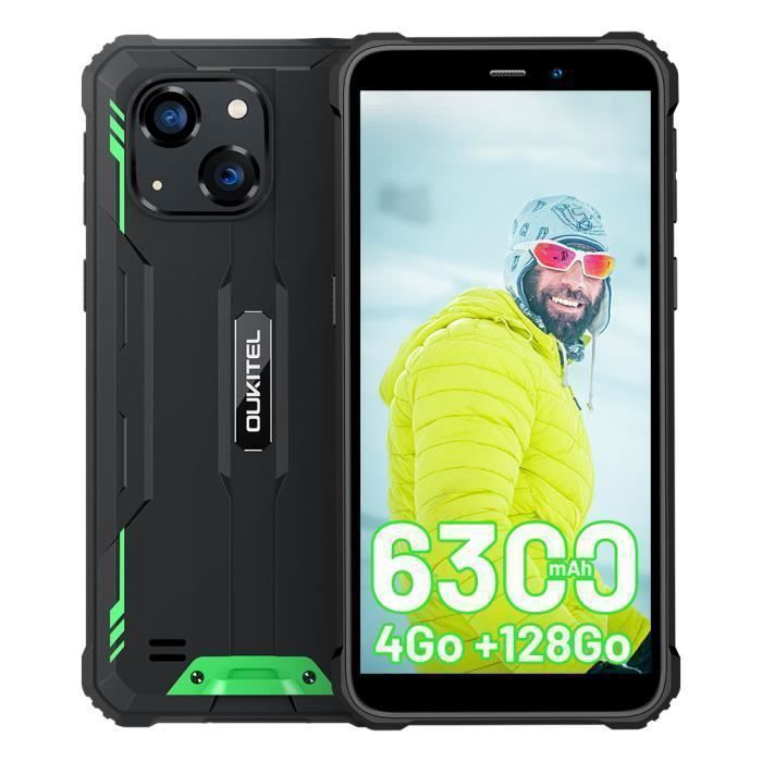 OUKITEL WP32 Smartphone Robuste 4Go + 128Go 5,93" HD+ 6300mAh 20MP IP68 ...