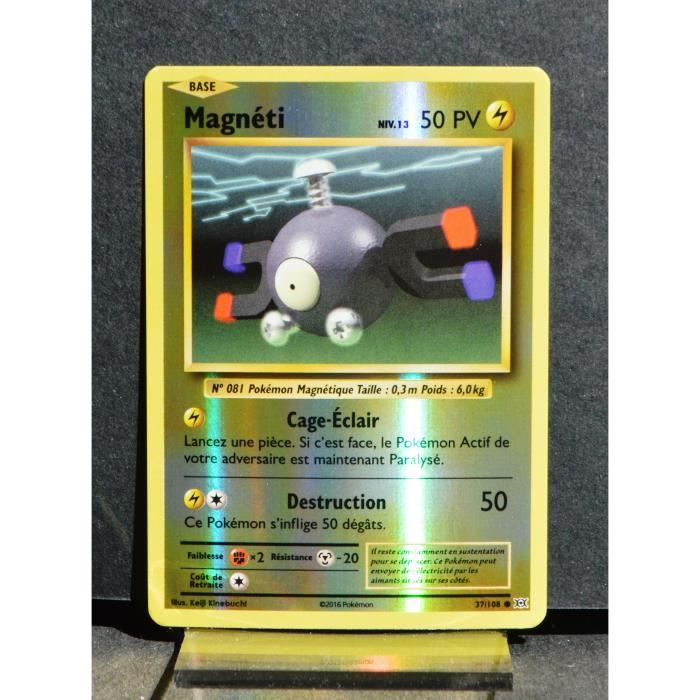 Carte Pokémon 37-108 Magnéti Niv.13 50 PV - REVERSE XY - Évolutions ...