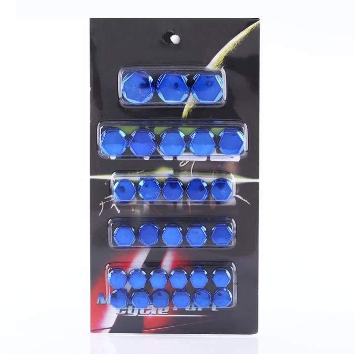 LEX Moto Boulon 30 pcs Moto Moto Vis crou Boulon Couverture Décoration ...