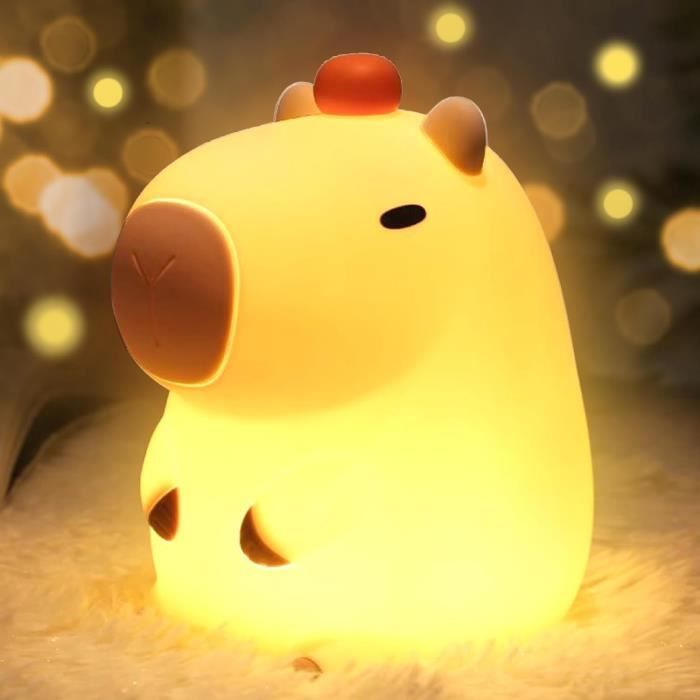 Capybara Veilleuse Pour Enfants, Cute Capybara Touch Control Lampe De ...