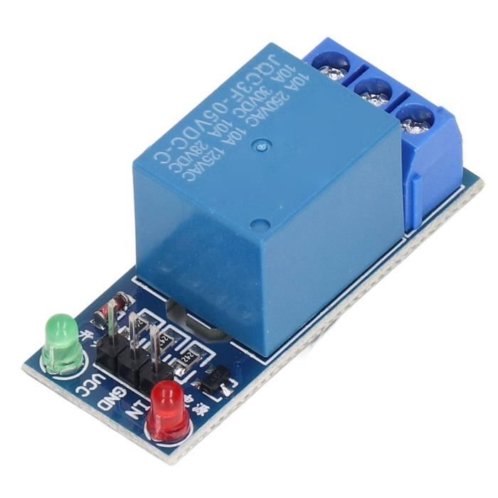 YOSOO Module de relais 1 canal Module de Relais à 1 Canal, 5 Modules de ...