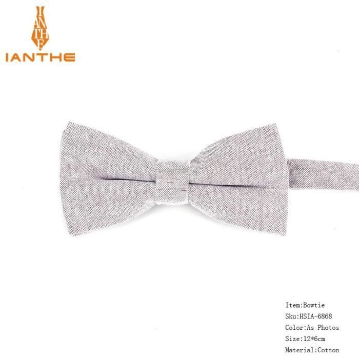 Men Bowtie -Ensemble nœud papillon 100% coton pour homme | Joli ...
